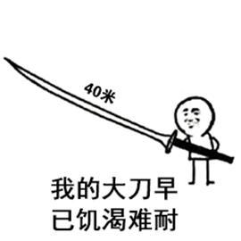 我的大刀40米