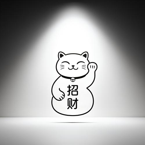 猫猫招财屋图标