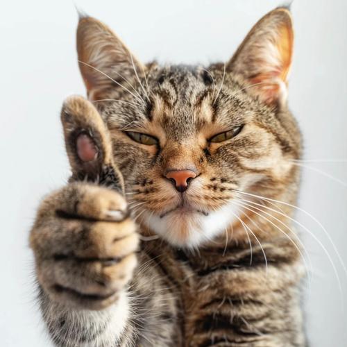 小猫点赞