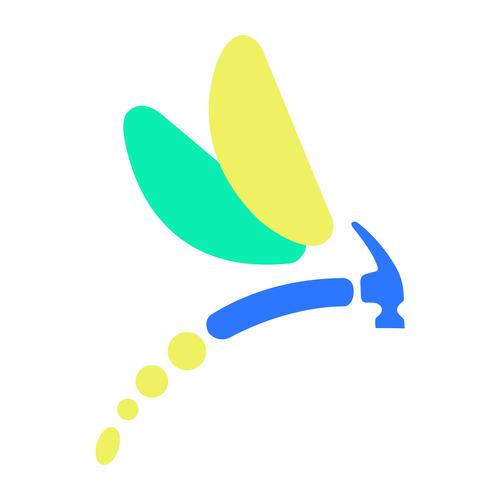 蜻蜓转图标