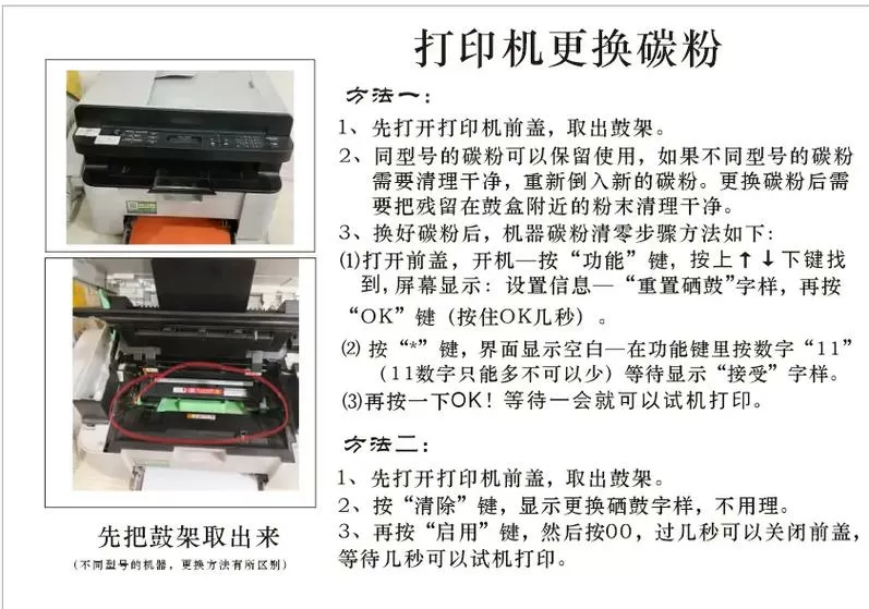 怎么更换碳粉盒图标