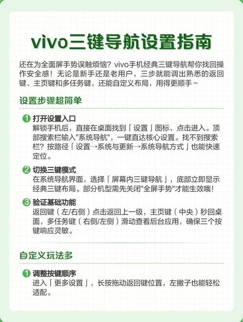 vivo怎么设置三键显示图标