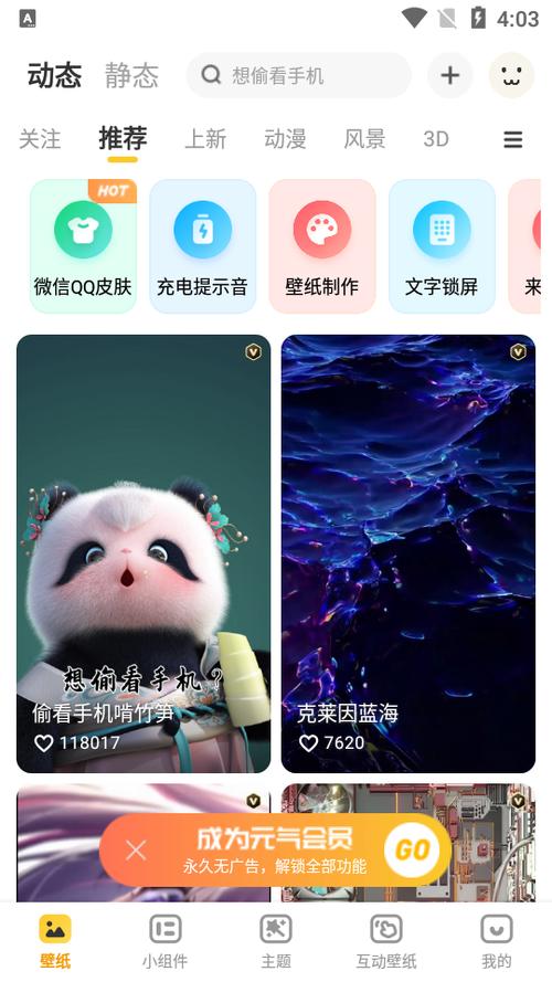 元气桌面壁纸破解版下载安装截图