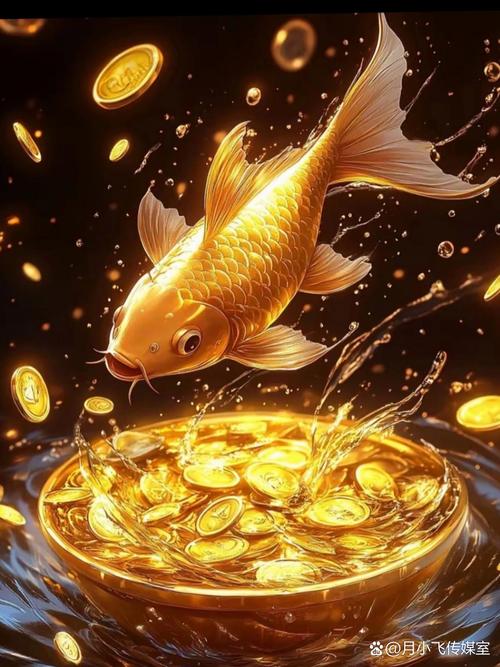 金鱼进宝赚钱手机图标