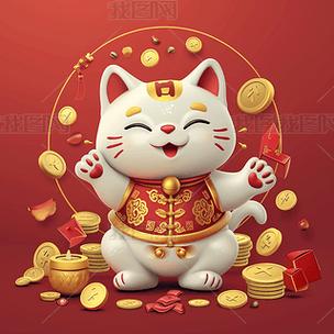 发财猫转发文章图标