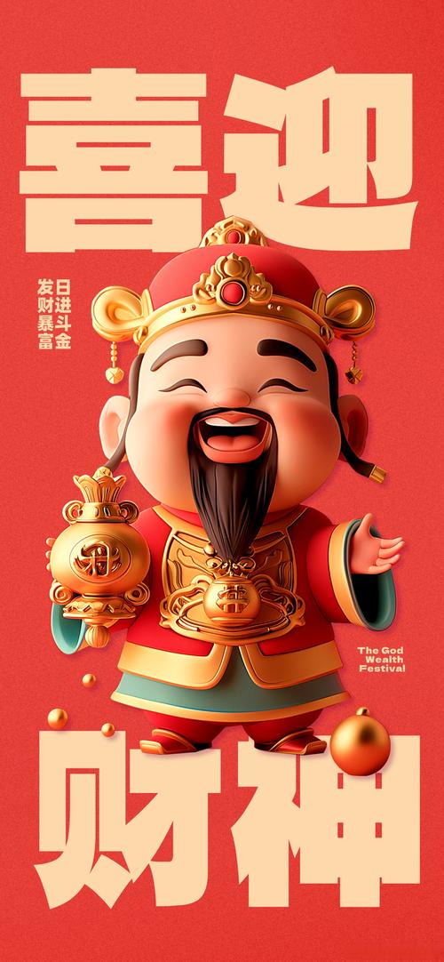财神爷向前冲领红包版图标