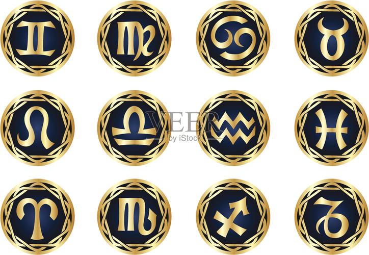 黄金十二宫图标