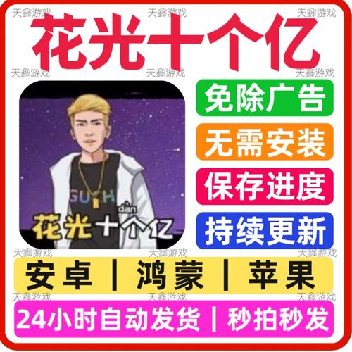 花光十个亿内置菜单截图