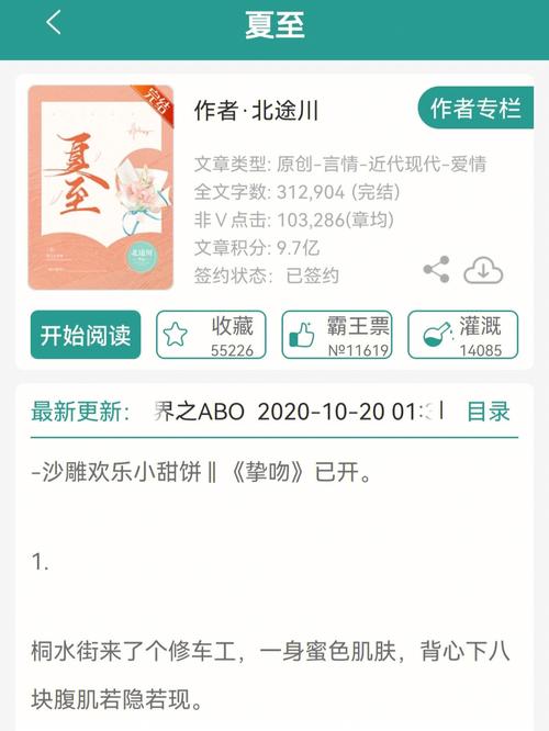 夏至小说免费阅读