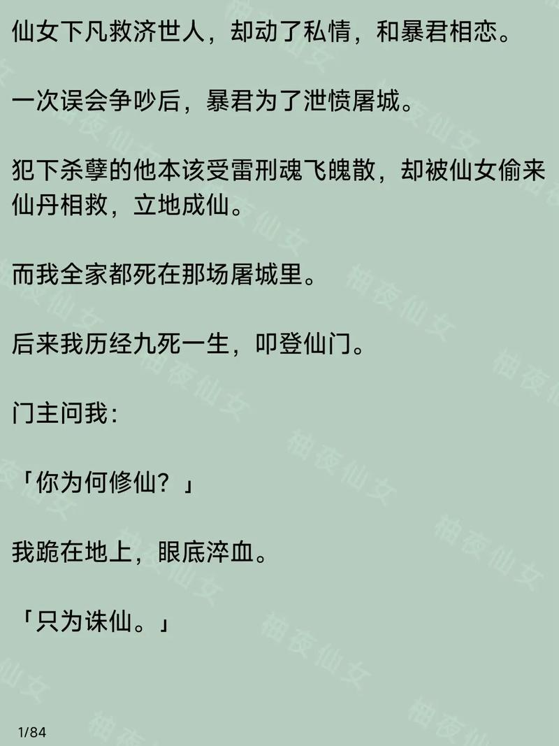 仙女小说完整版