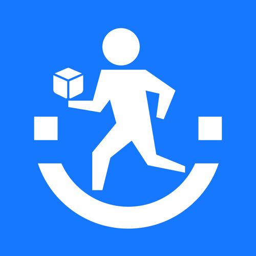 正规快递录入兼职图标