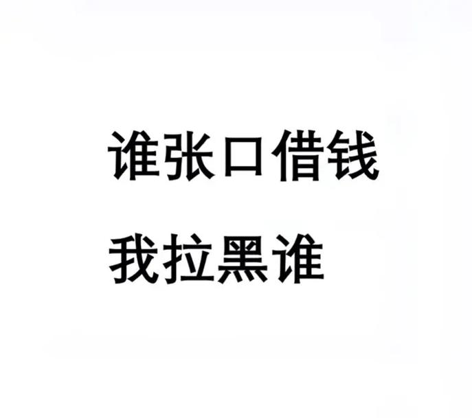 小黑借钱截图