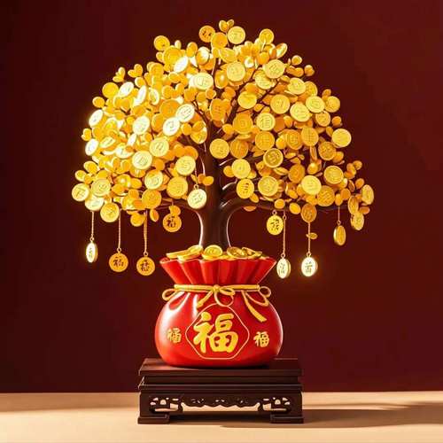 福牌摇钱树红包版图标