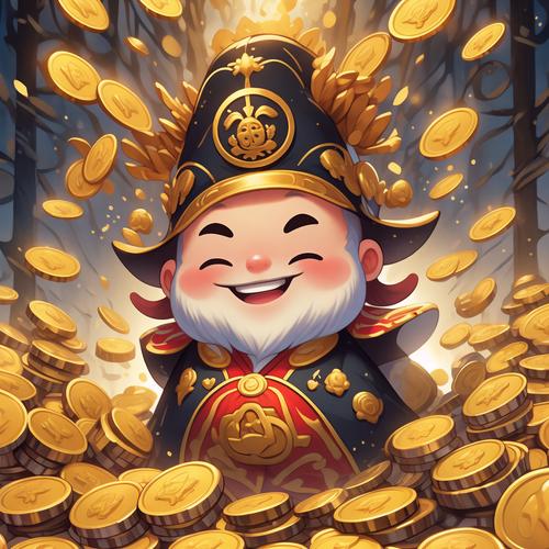 丰收财神爷赚钱游图标