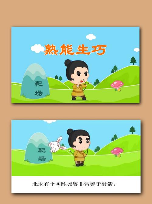 儿童动画成语故事图标
