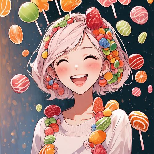 糖果女孩工艺