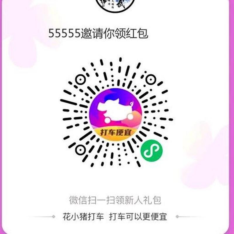 花小猪红包扫码领图标
