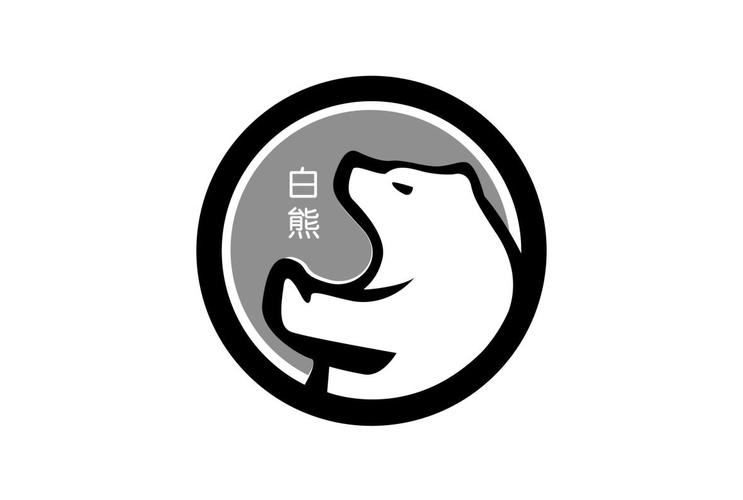 白金熊绿光老款版图标