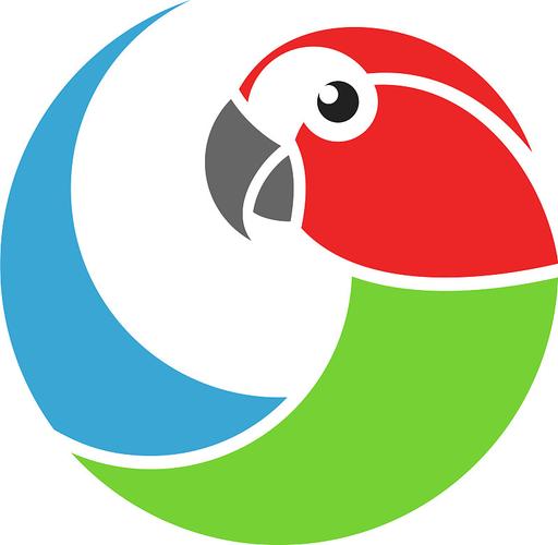 鹦鹉看点阅读转发图标