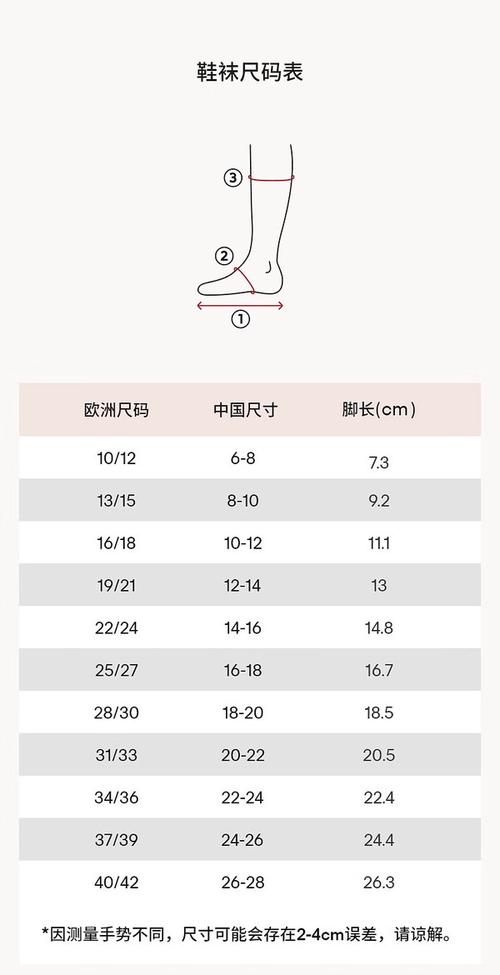 袜子厚度对照表d值截图