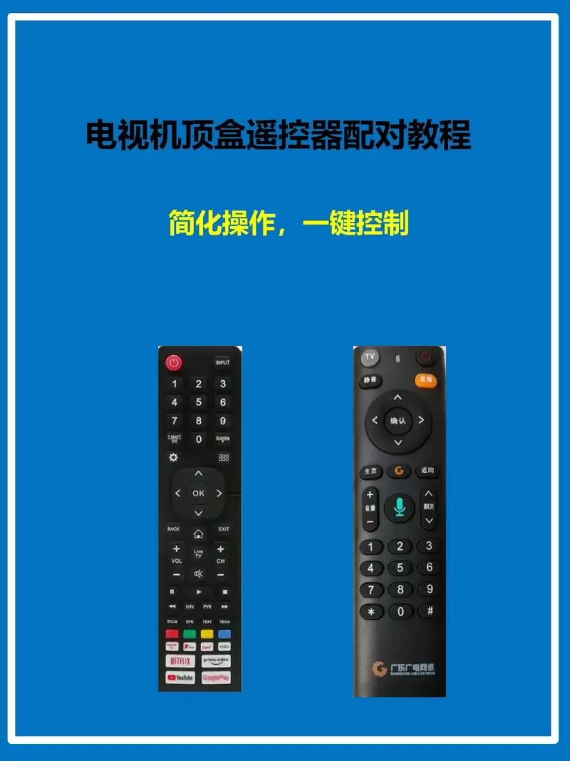 机顶盒怎么匹配遥控器图标