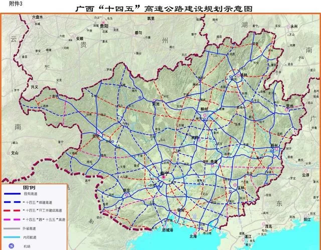 广西高速公路地图全图截图