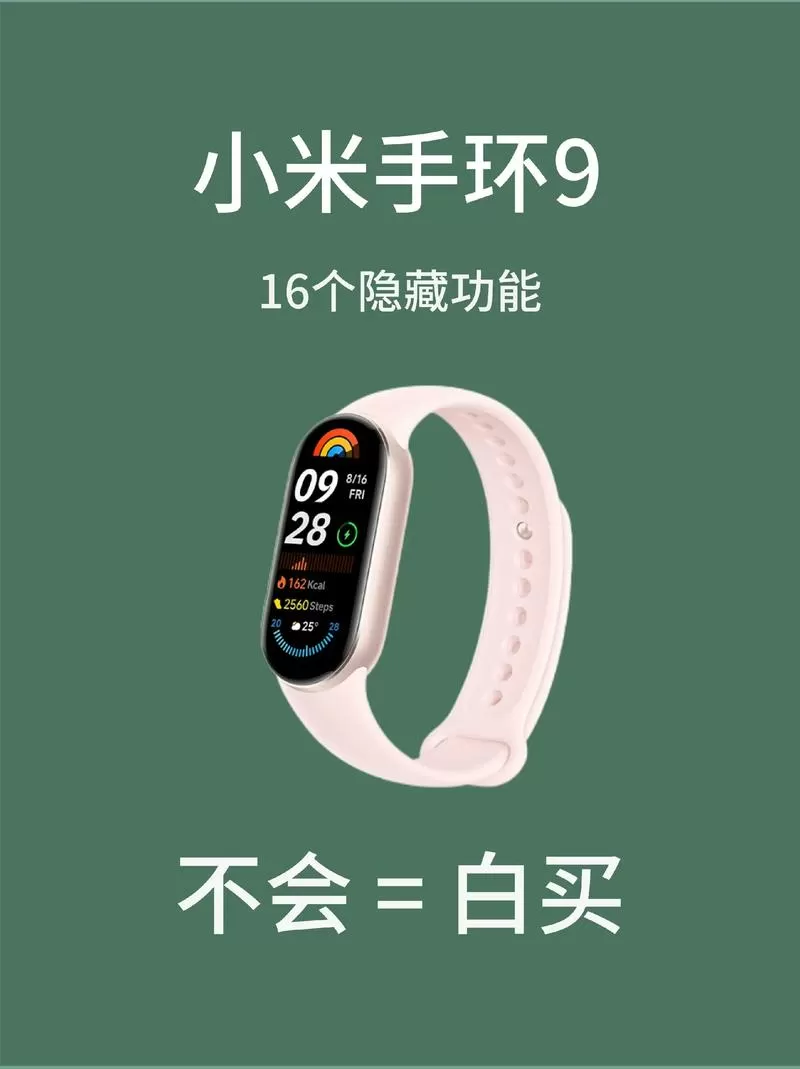 捡到一个小米手环9怎么解码图标