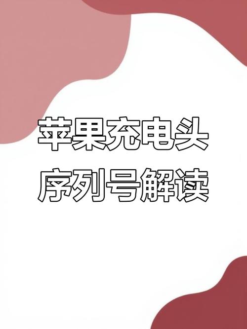 苹果充电器怎么查序列号截图