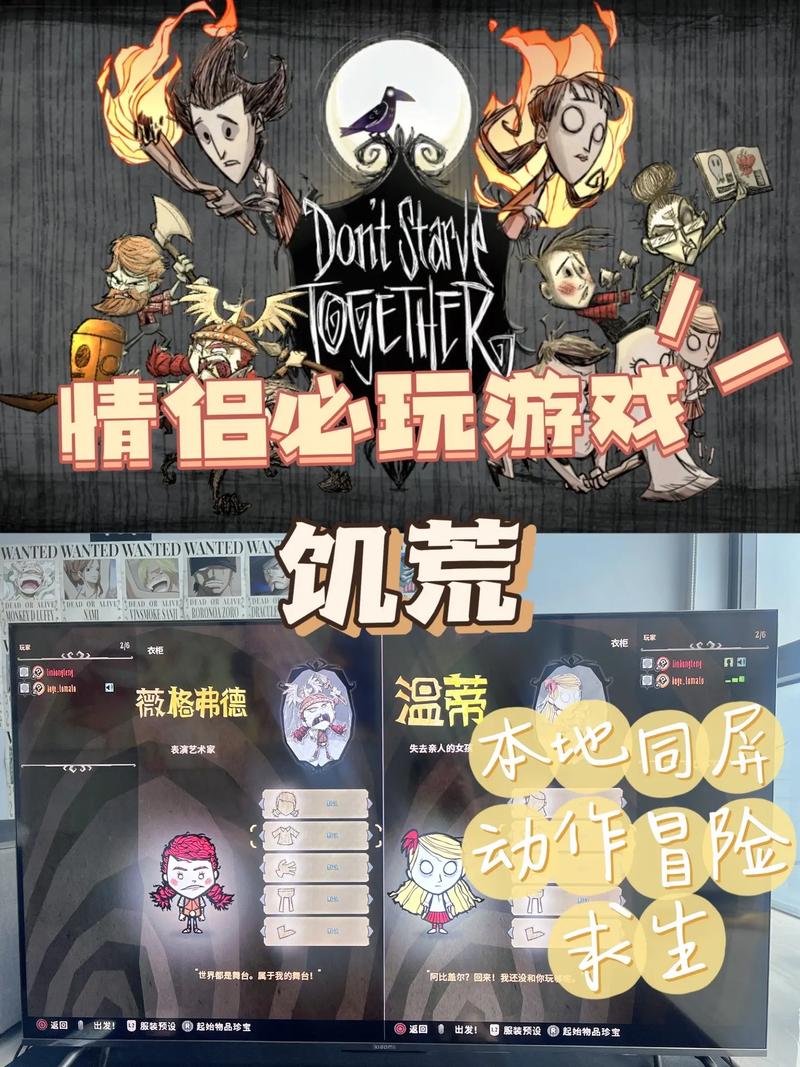 饥荒怎么本地双人同屏截图