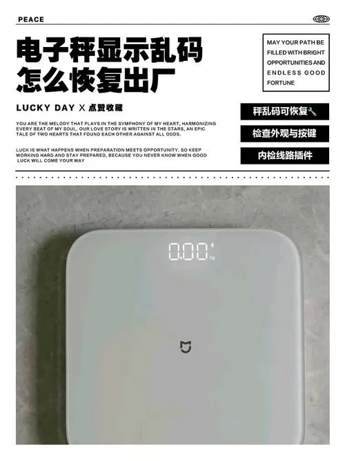 电子秤重量显示乱码截图