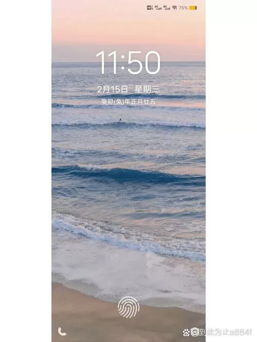 vivo手机桌面显示农历