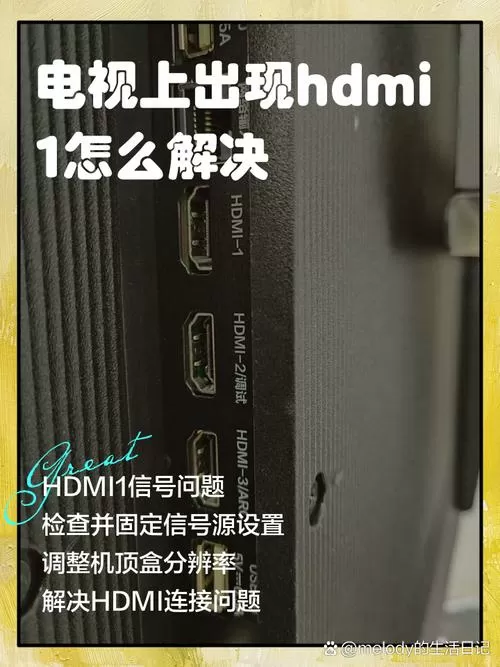 电视上出现hdmi1怎么解决截图
