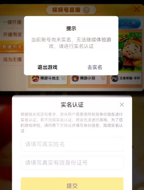 小游戏实名认证有风险吗图标