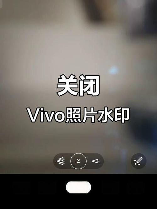 vivo手机怎么取消照片水印图标