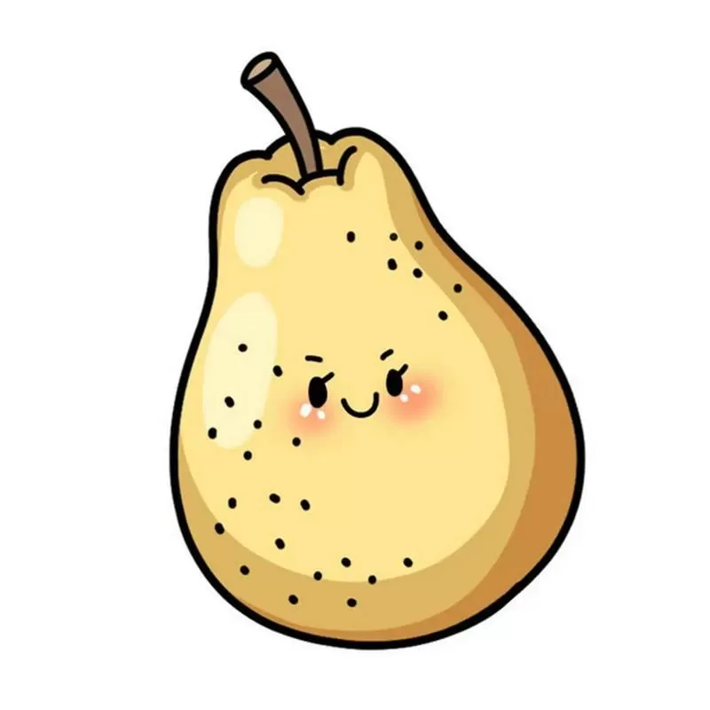 鸭梨卡通图片可爱截图