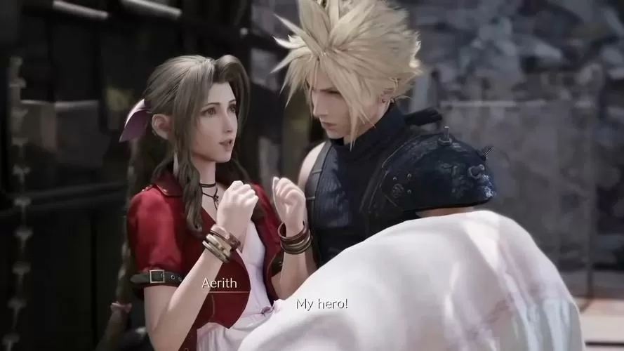 ff7克劳德和爱丽丝