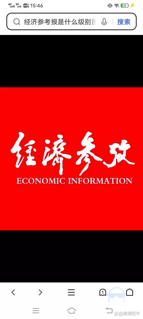 经济参考报是什么级别图标