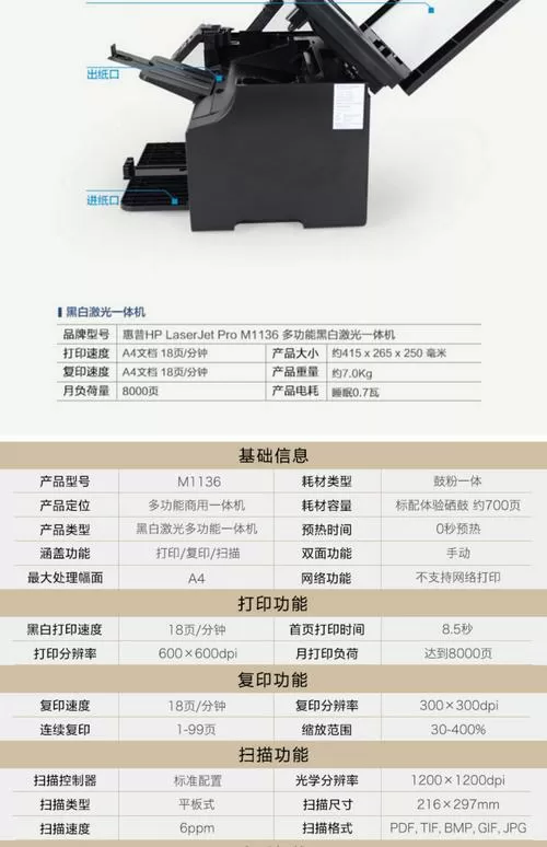 m1136支持双面打印吗图标