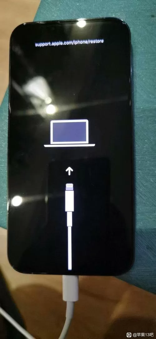 苹果充电显示为什么变白色图标