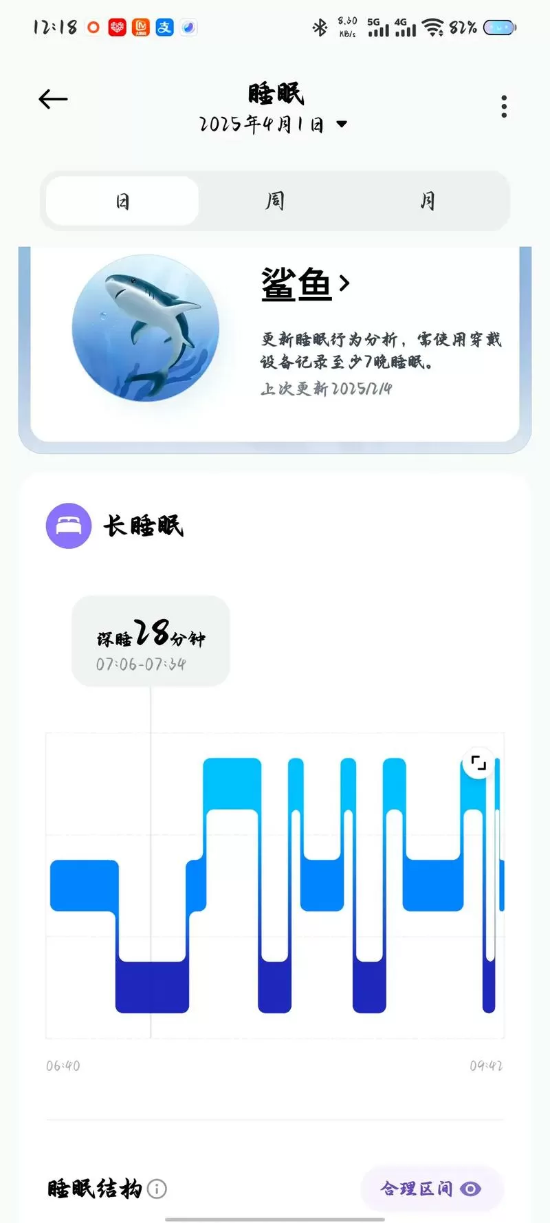小米手环白天睡觉为什么检测不到截图