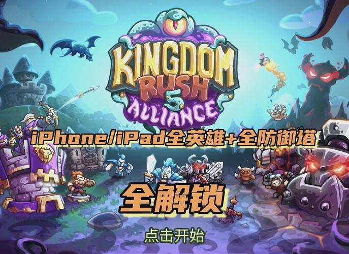 王国保卫战5联盟（商店无限购买全英雄和付费塔解锁）