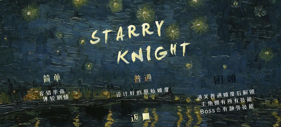 星夜骑士-v2.3(破解无限技能版-2D战斗独特的水彩游戏画风)截图