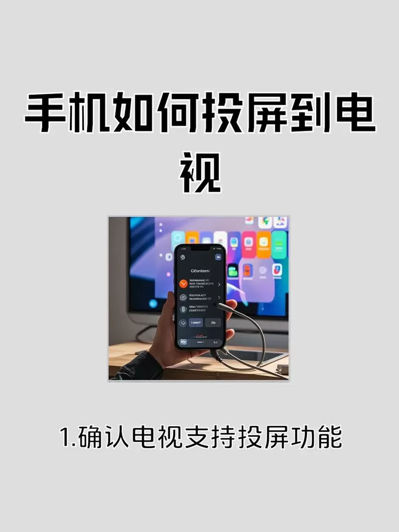手机怎么连电视机投屏