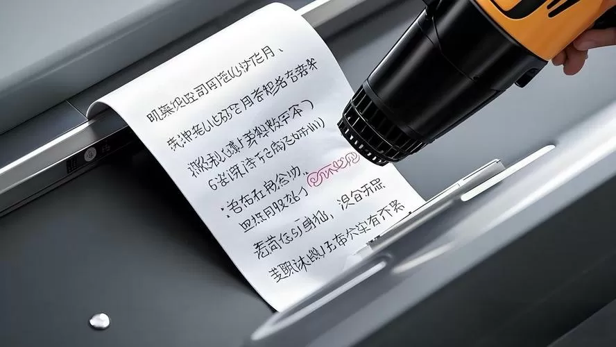 热敏纸上的字会消失吗图标