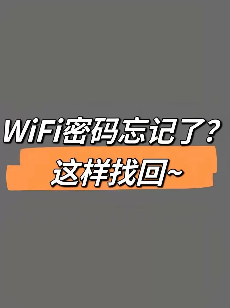 不记得wifi密码怎么办截图