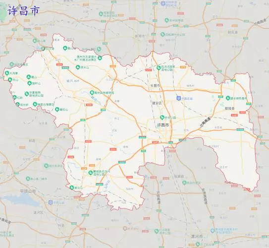 许昌位置地图截图
