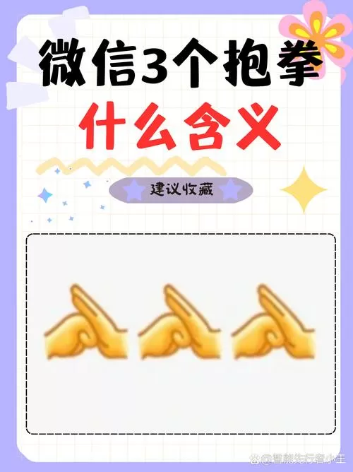 微信发抱拳是什么意思图标