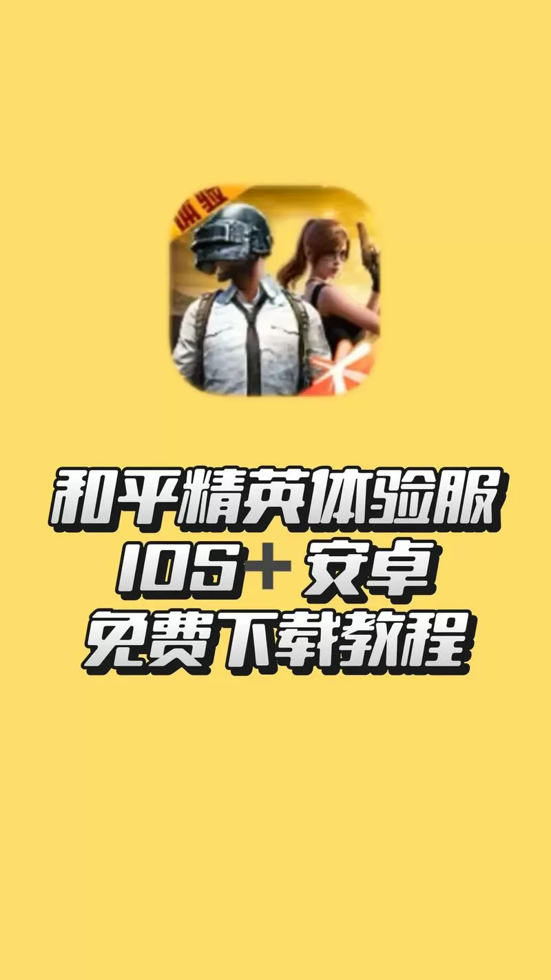 和平精英体验服免费下载苹果版图标