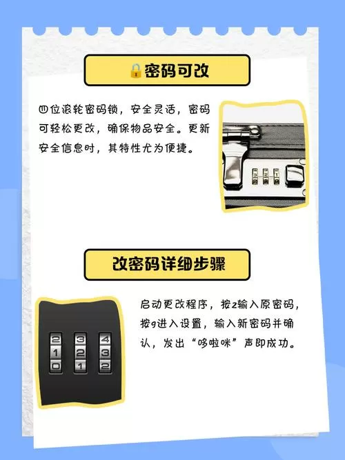 4位滚轮密码锁如何重置密码图标