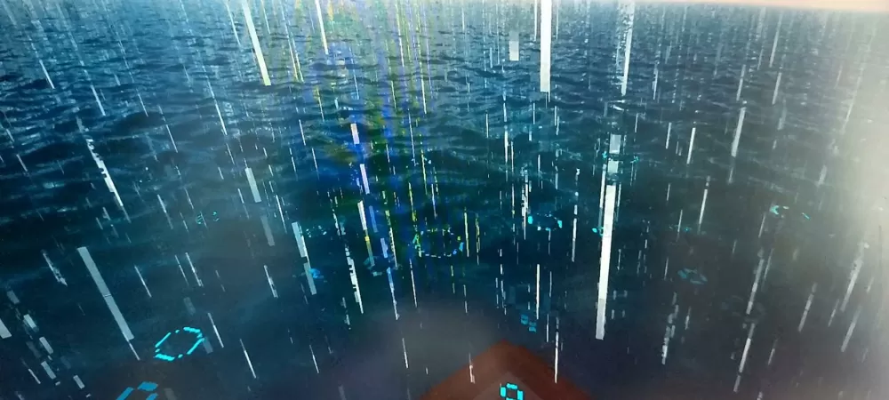 我的世界下雨代码截图